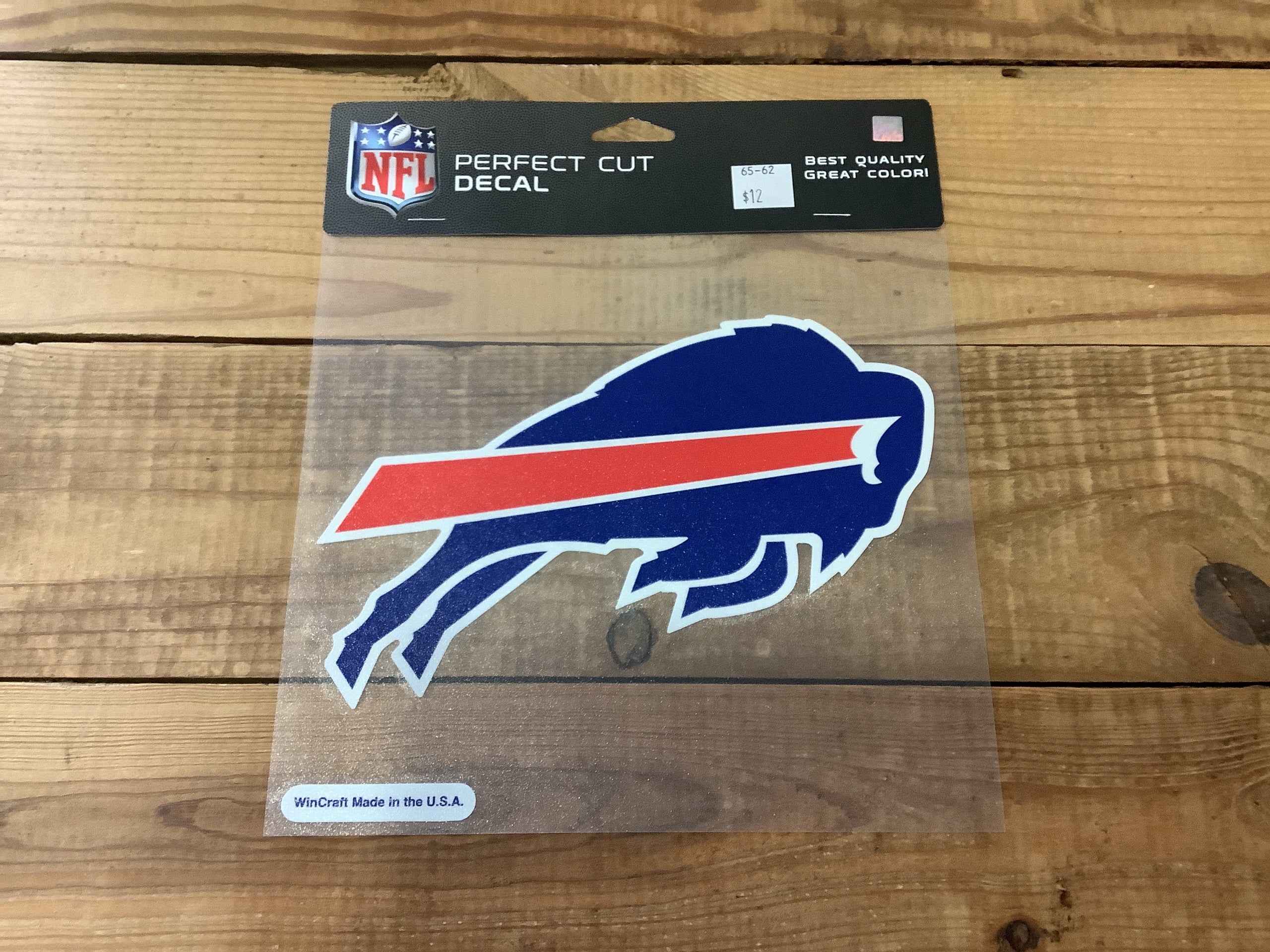 Buffalo Bills Color 8X8 Die Cut- Logo Decal | Totally Buffalo Store & More