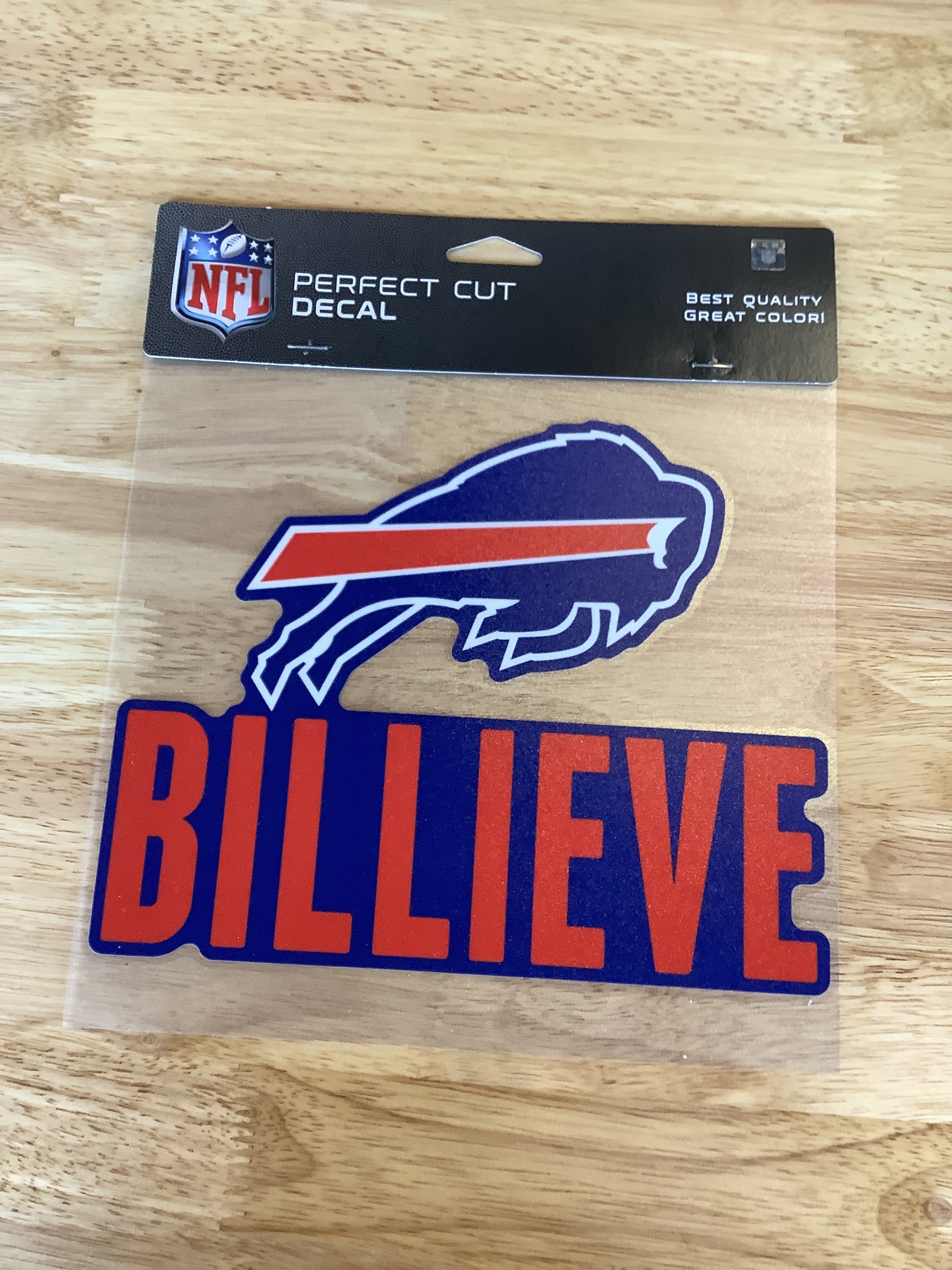 BILLIEVE- Perfect Cut 8x8 Decal | Totally Buffalo Store & More