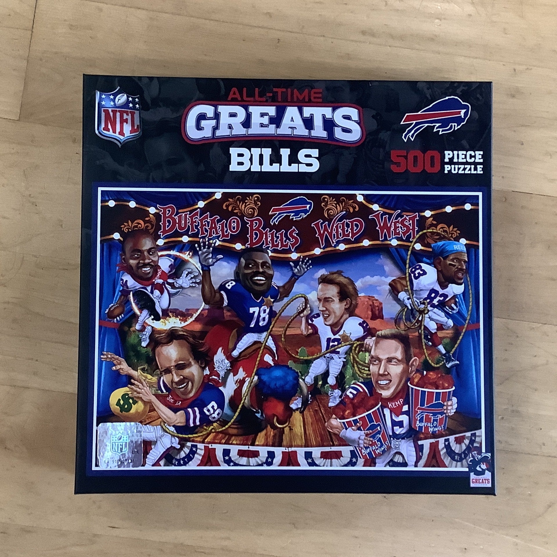 Buffalo Bills NFL All- Time Greats 500pc Jigsaw Puzzle | Totally ...