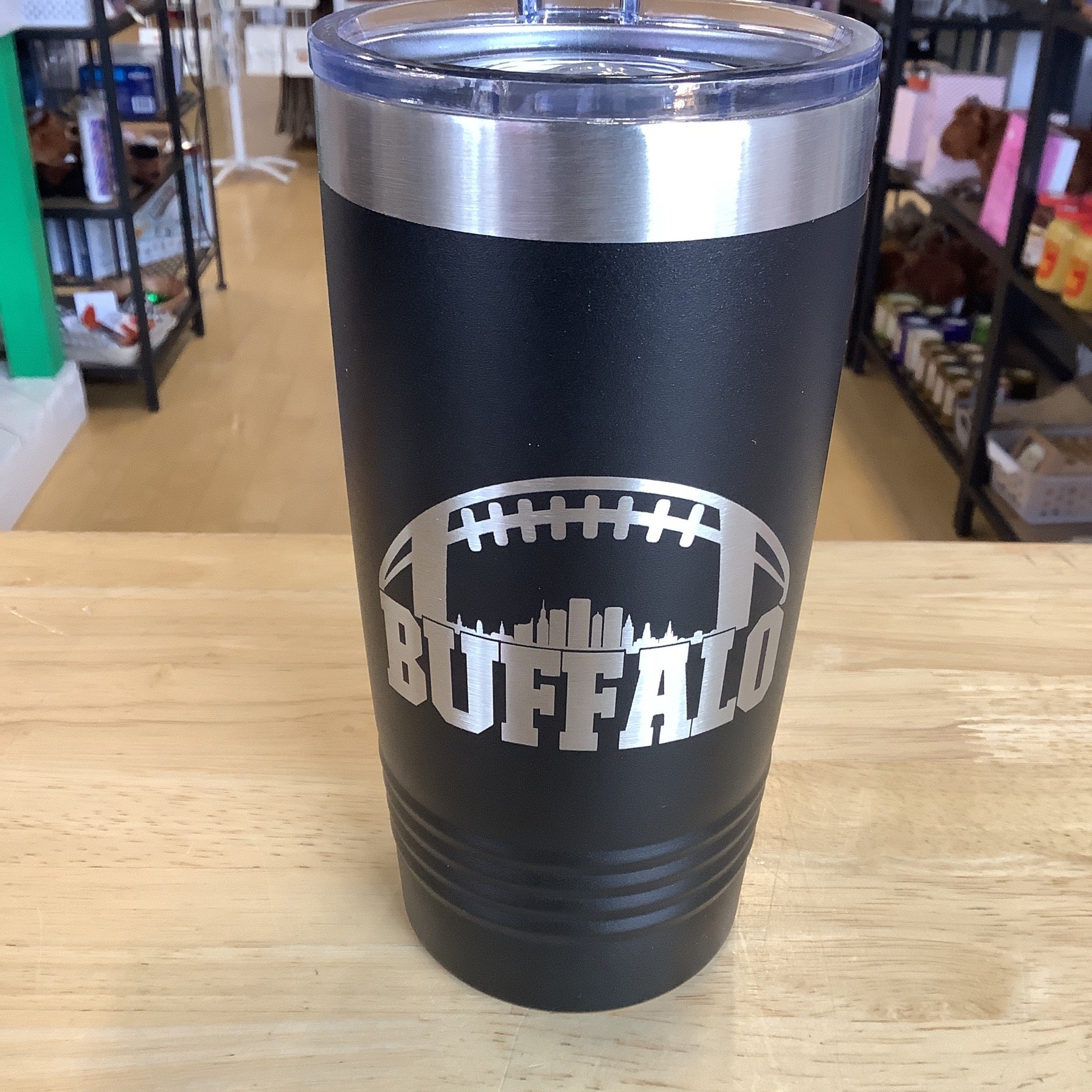 Buffalo Football Skyline- 20 oz Tumbler | Totally Buffalo Store & More