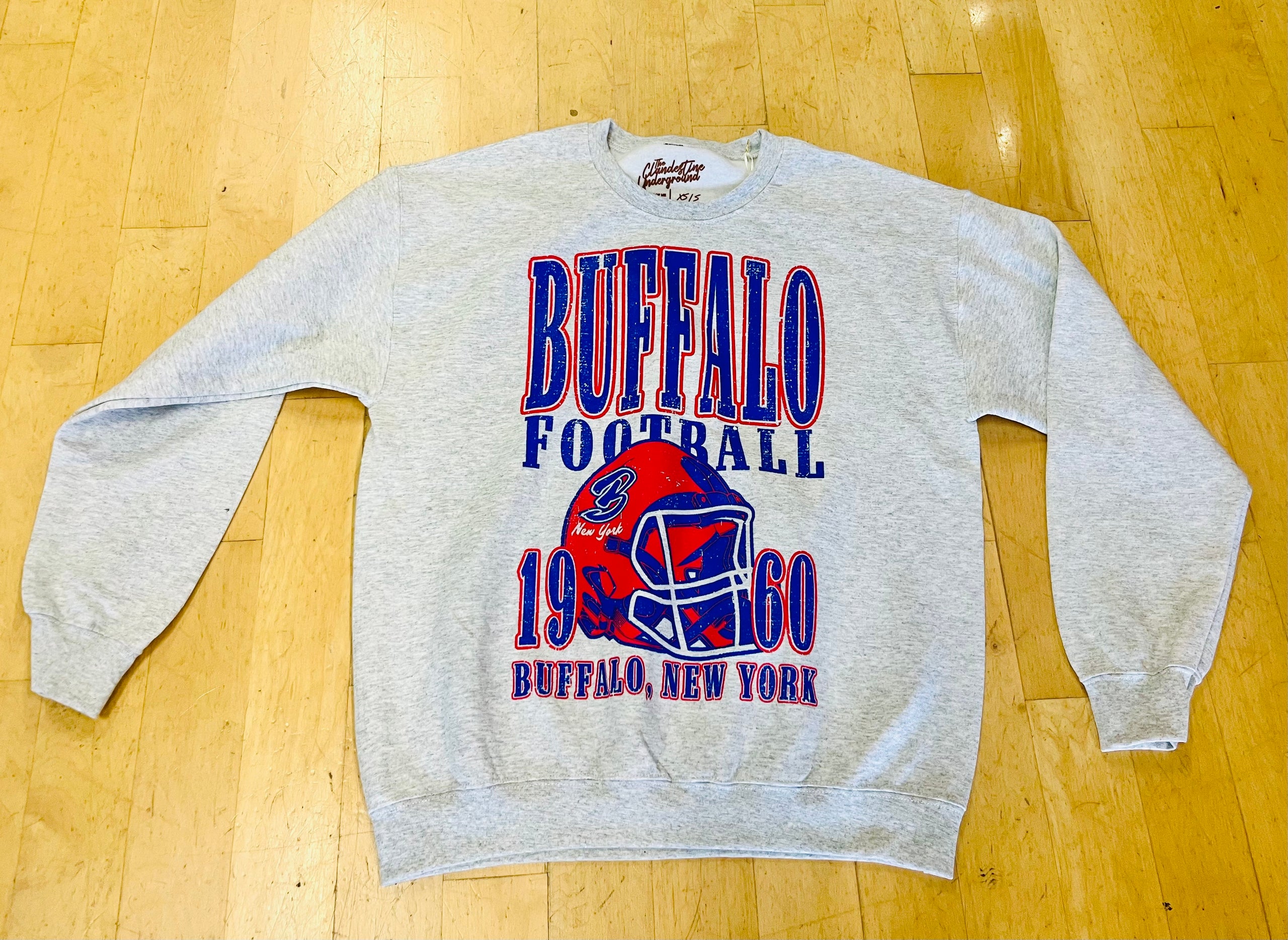 90's Vintage Buffalo Football Oversized 90's Crew | Totally Buffalo ...